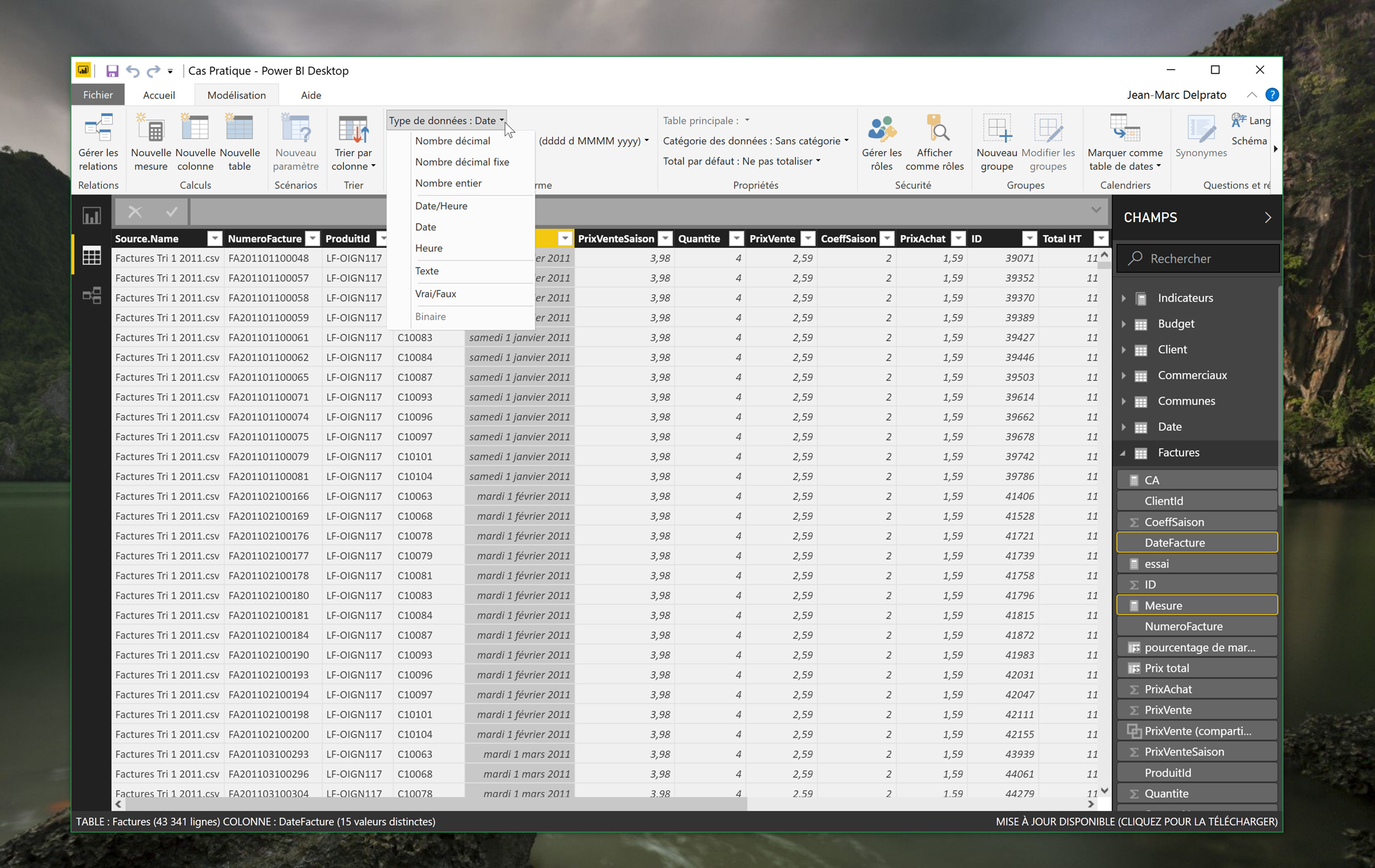 Modélisez vos données avec Power BI Desktop
