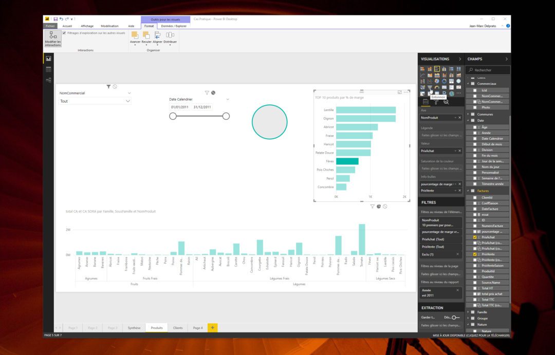 Visualisation de vos données dans Power BI Desktop - Data Connection Visualisation de vos données dans Power BI Desktop - Data Connection